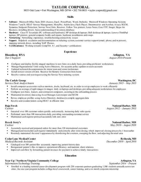 DUSTIN'S RESUME | DOC
