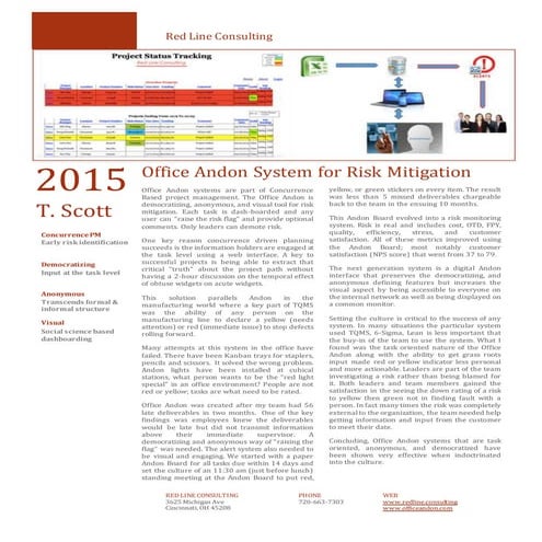 Andon System Andon System Andon System Andon System | PDF