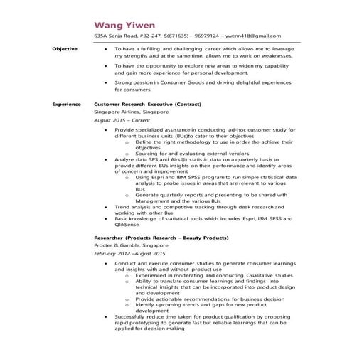 JUDY KARONIKA Resume Sales-2 | PDF