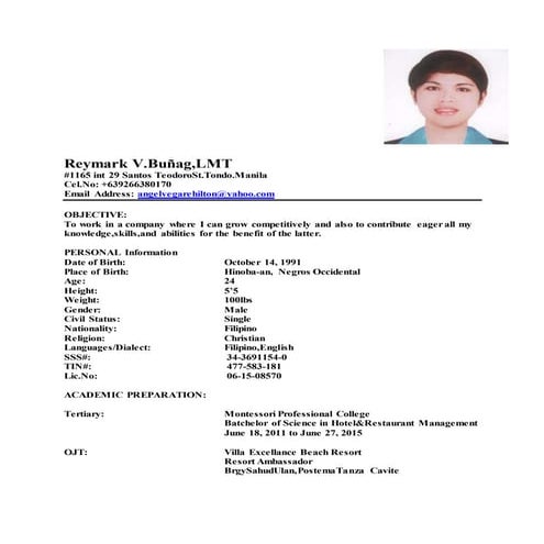 CURRICULUM VITAE | DOC