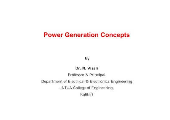 Electric power system | PPT