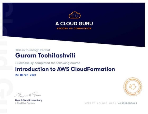 Introduction To AWS CloudFormation | PPT