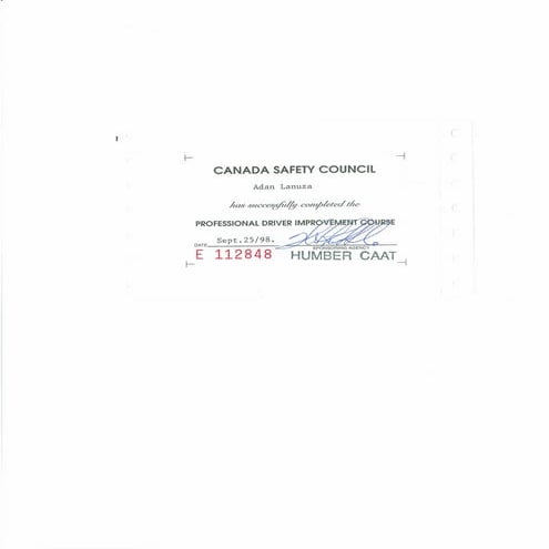 Canadian Safety Council | PDF