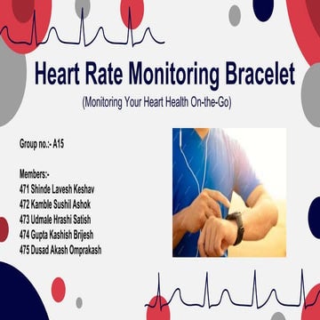 Heart-monitoring or ECG monitoring device.pptx