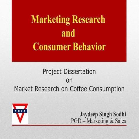 Coffee Consumption Market Research | PPTX