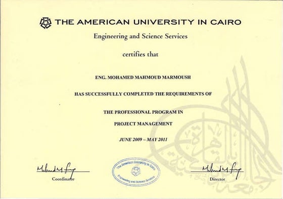 Bourgiba Arabic Certificate | PDF