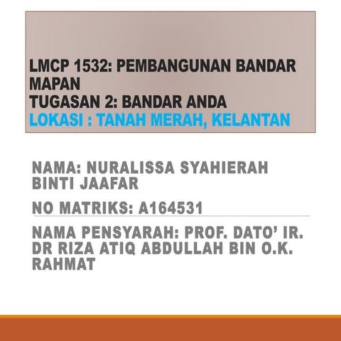 Bandar Anda | PPTX