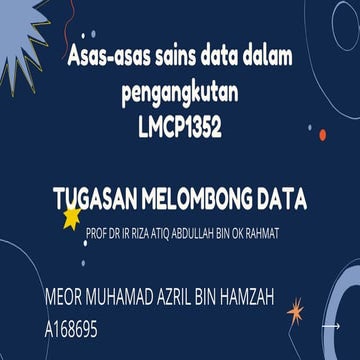 TUGASAN MELOMBONG DATA | PPT