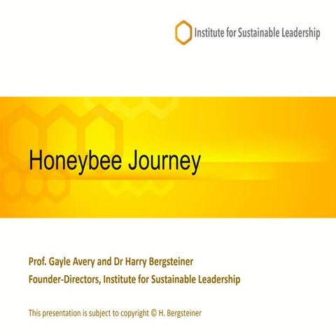 Becoming a Honeybee Organisation | PPTX
