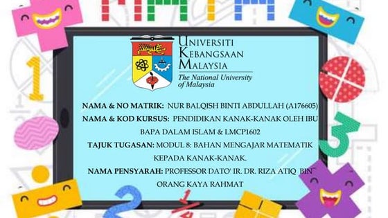 BAHAN MENGAJAR MATEMATIK | PPT