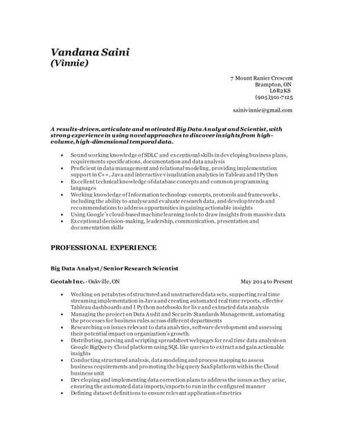 Dr Daniel J Clouse Resume | PDF