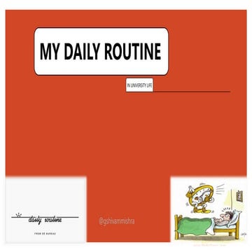 MY DAILY ROUTINE /daily life / | PPTX