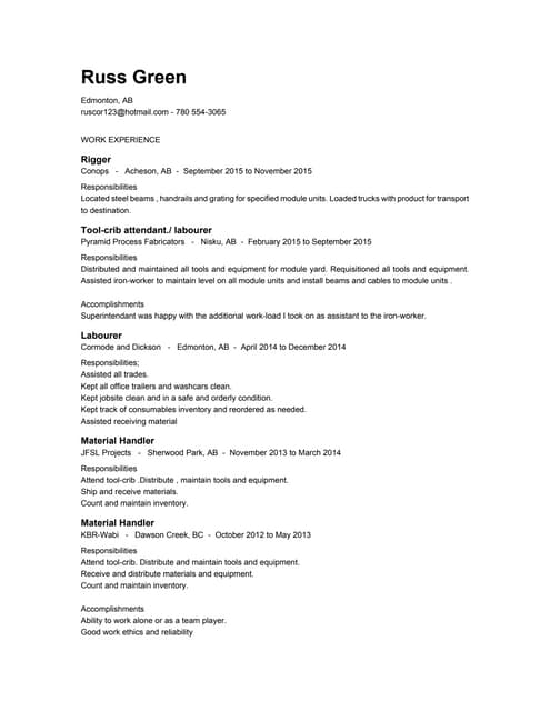 Graham.Benjamin Resume | PDF