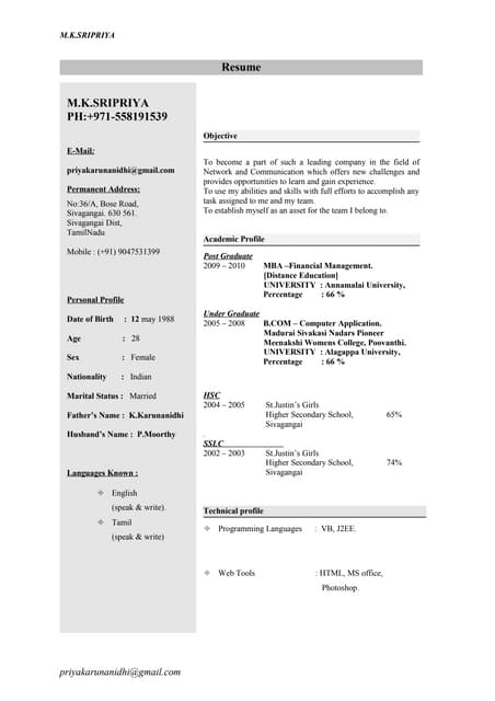 Samikhya CV | DOCX