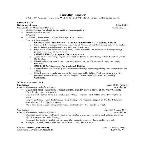 Revised Resume TL | PDF
