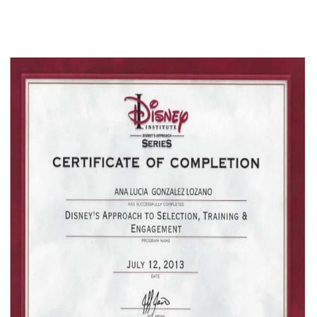 Institute Disney | DOCX