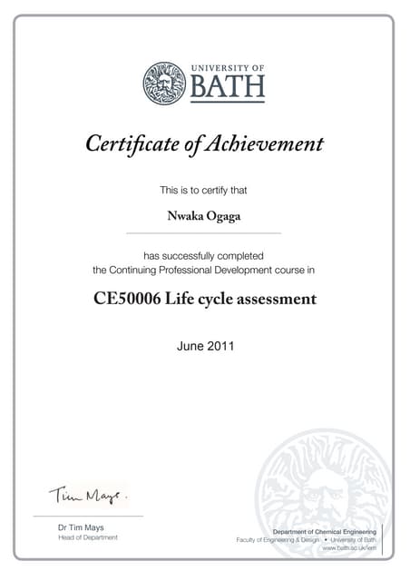 Evolution of the VNA Certificate | PDF