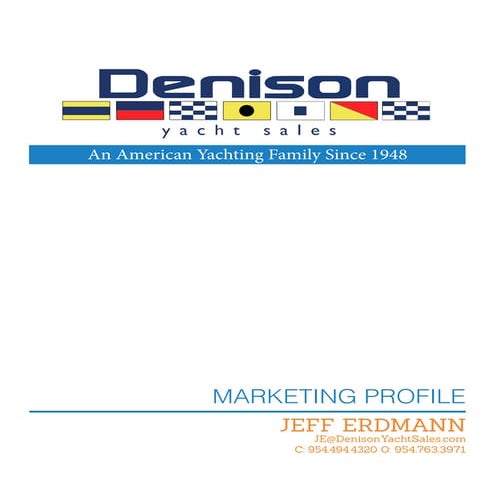 Jeff Erdmann Marketing Presentation | PDF