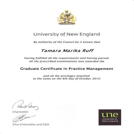 Grad Cert Practice Management | PDF