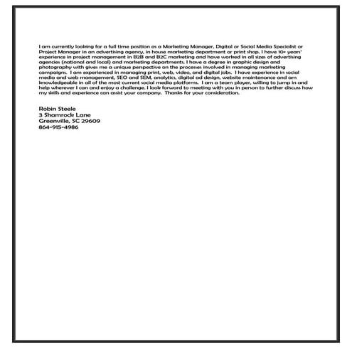 Robin Steele Resume new 2016 | PDF