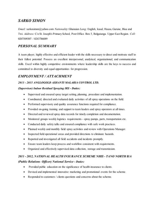 Azaz CV(Updated) | PDF