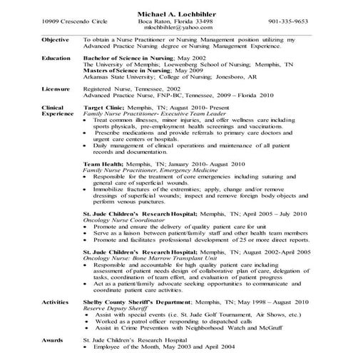Michael's Resume | DOCX