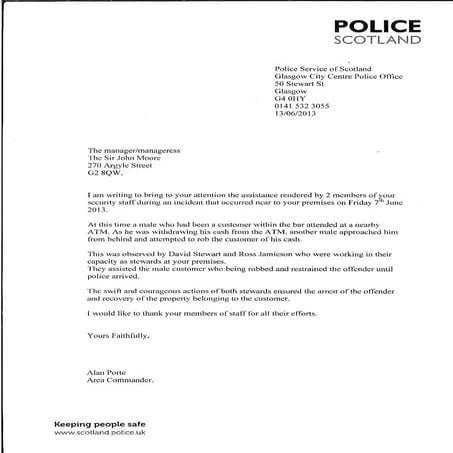 David Kerr Glasgow Police Scotland | PDF