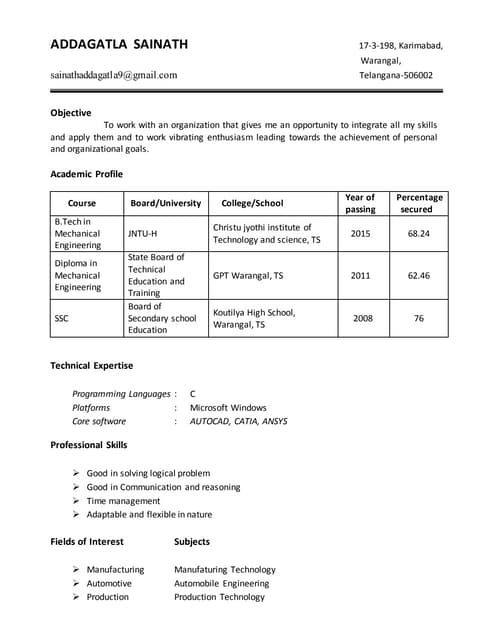 Sathwik-resume | PDF