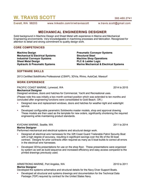 Andrew David Custer Resume 2016 | PDF