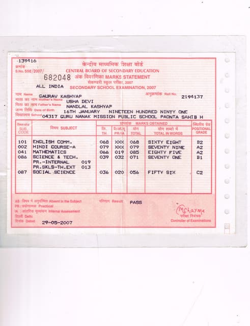 MARKSHEET-8TH SEMESTER-ilovepdf-compressed | PDF