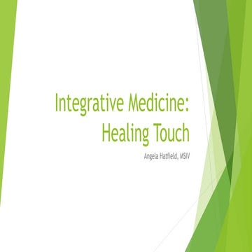 Integrative Medicine Presentation | PPTX