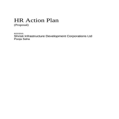 HR_Action_Plan | PDF