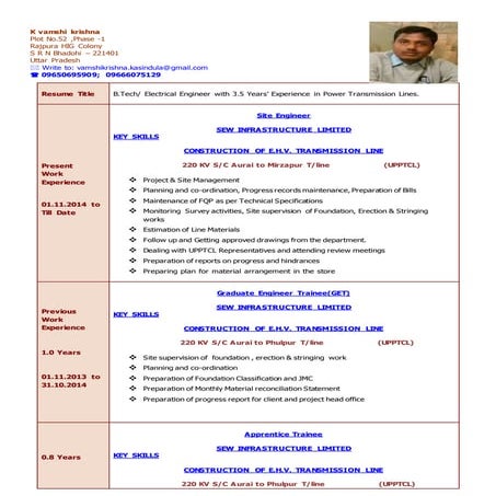 vamshi Resume | PDF