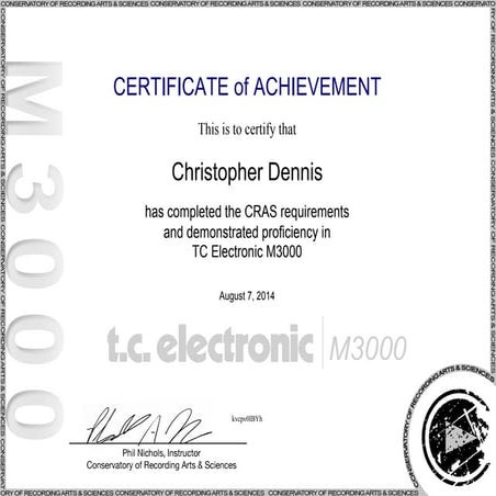 TC Electronics M3000 | PDF