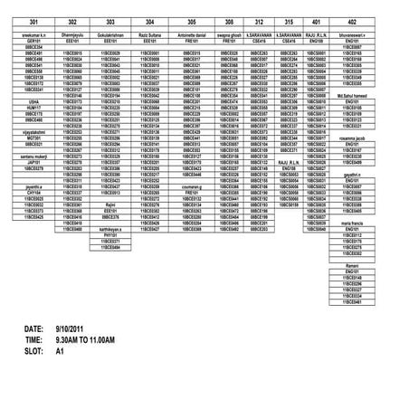 A1 seating plan 09_oct_9.30am-11am | PDF