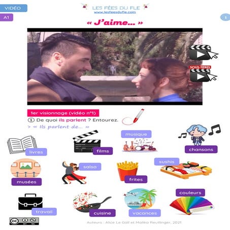 a1_vidéo_jaime_je n'aime pas©les_fées_du_fle_1.pdf | Music | Entertainment