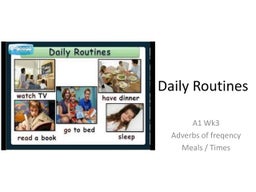 Daily routine power point | PPT