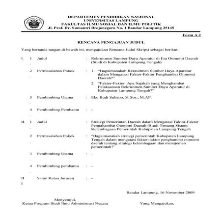 SK judul form A2,A3 | DOC