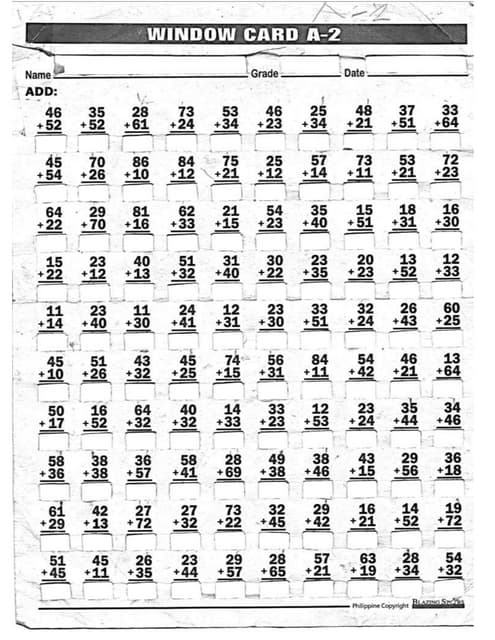 Kumon math levels (3) | PDF