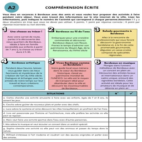 A2- COMPRÉHENSION ÉCRITE - LES LOISIRS.pdf