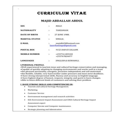 MAJID CV NEW | DOC