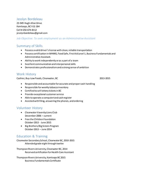 Tamsin Arnould - CV | PDF