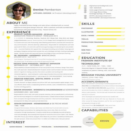 Denise Pemberton Resume2015 | PDF
