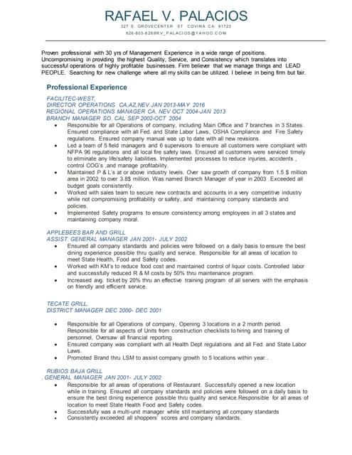 Riley Moore Resume October 2016 | PDF