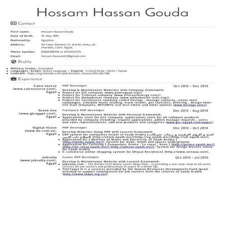Hossam Hassan Cv New Pdf