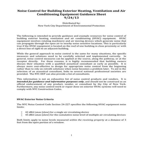 ASHRAE 2019 CHAPTER 48. NOISE AND VIBRATION CONTROL | PDF