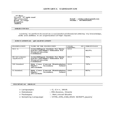 AISWARYA SADHASIVAM resume | DOCX