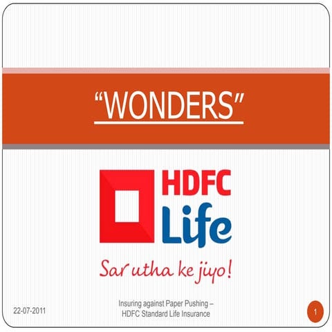 HDFC Life | PPSX