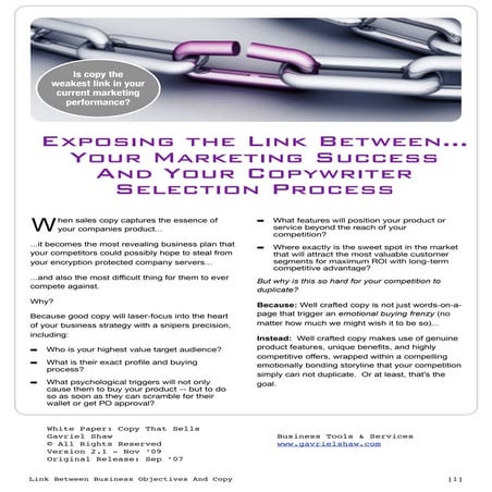 Copywriter-Selection-white-paper | PDF