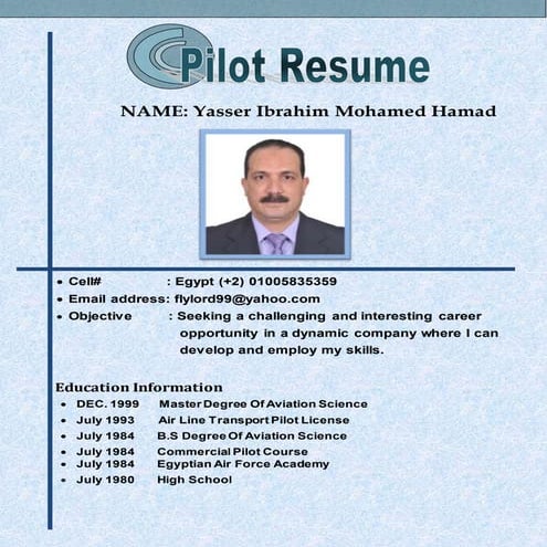 NEW Yasser Hamad 2 CV | DOCX